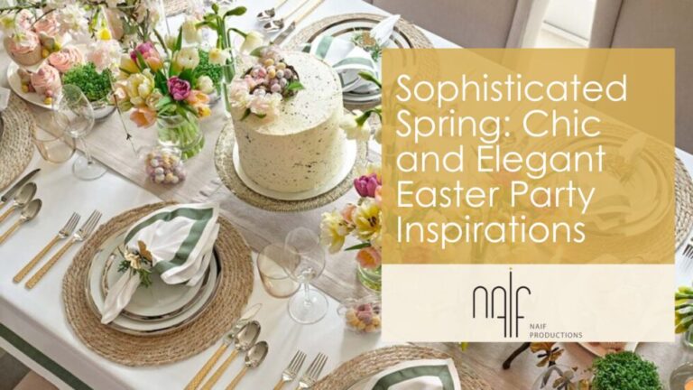 Sophisticated Spring: Chic and Elegant Easter Party Inspirations ...