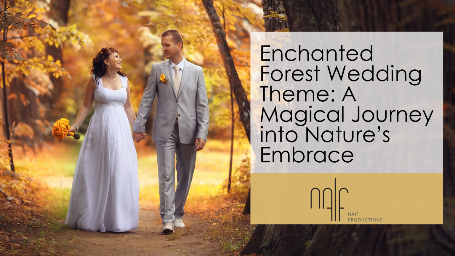 Enchanted Forest Wedding Theme: A Magical Journey into Nature’s Embrace ...